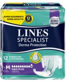 Diaper Brief Lines Specialist Derm Ap L 12P